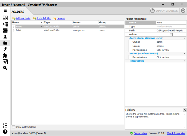 EnterpriseDT | CompleteFTP - Secure SFTP Server for Windows